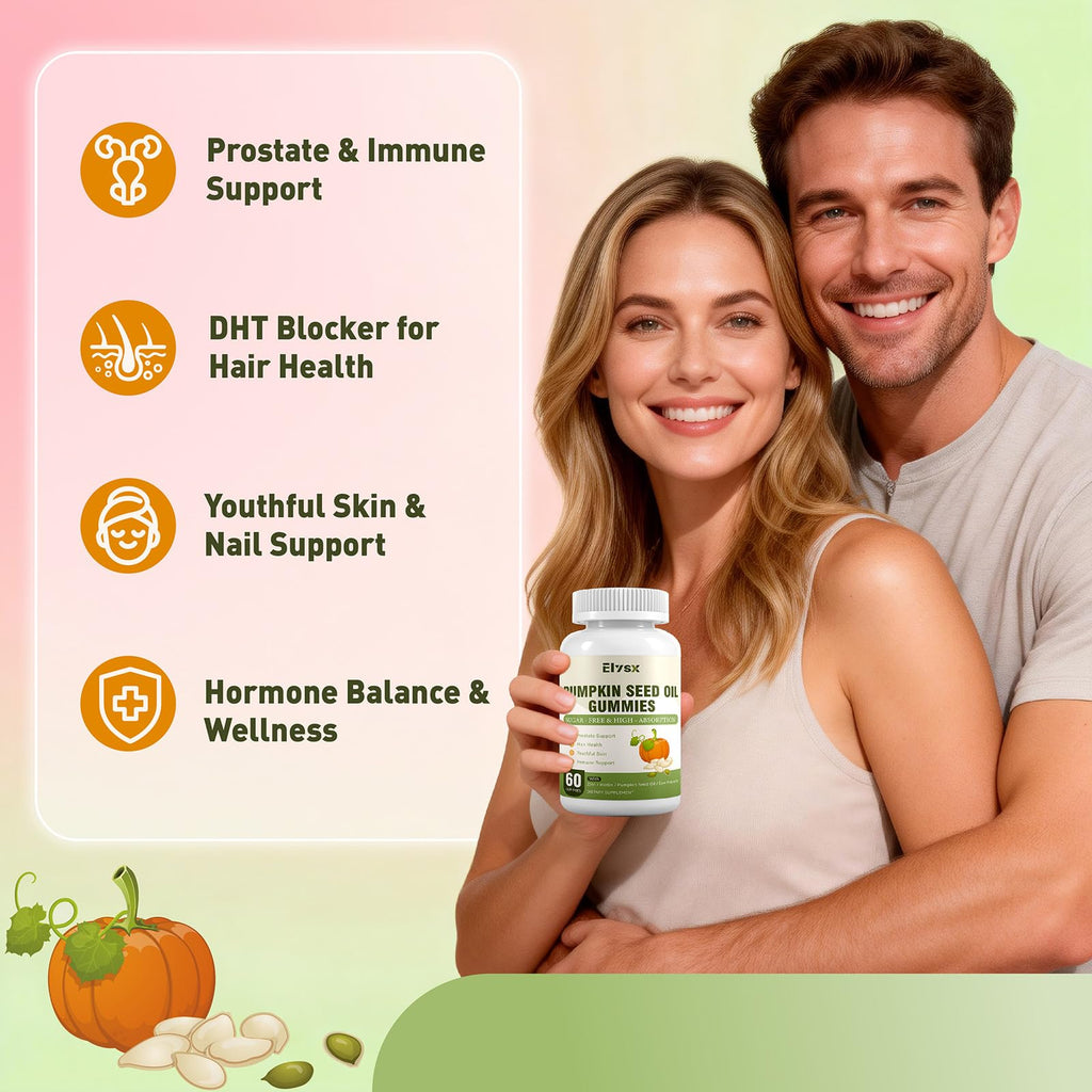 60 count pumpkin seed oil gummies