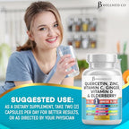 60 count Quercetin Zinc capsules