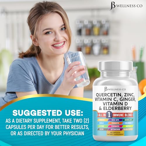 60 count Quercetin Zinc capsules