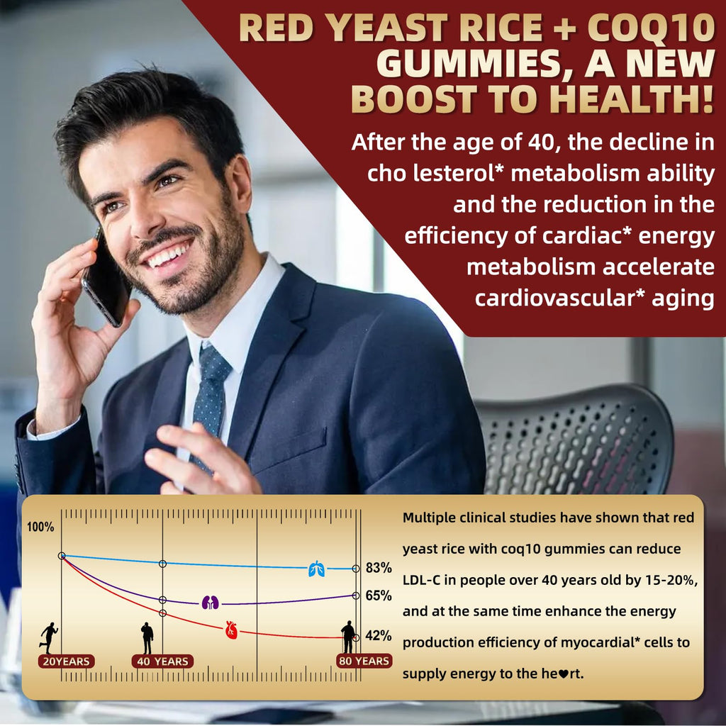 60 count red yeast rice gummies