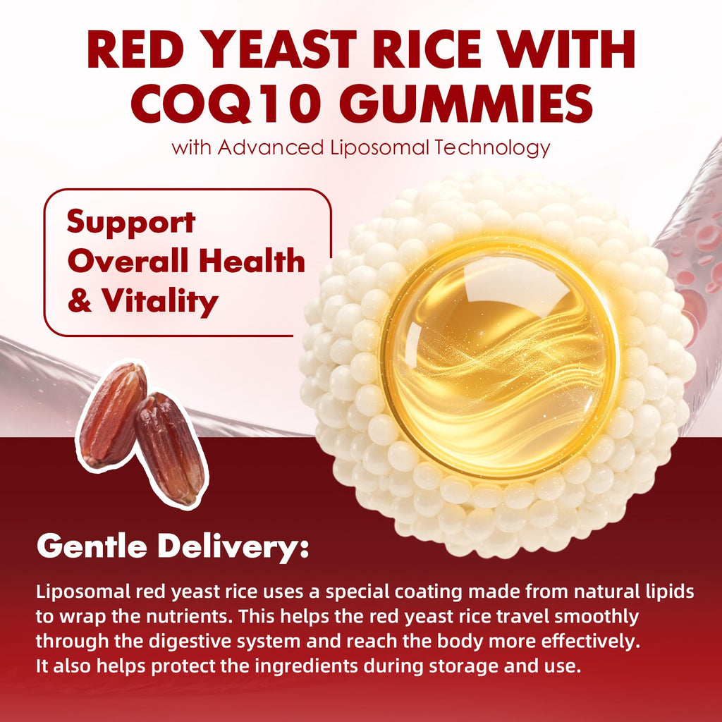 60 count red yeast rice gummies