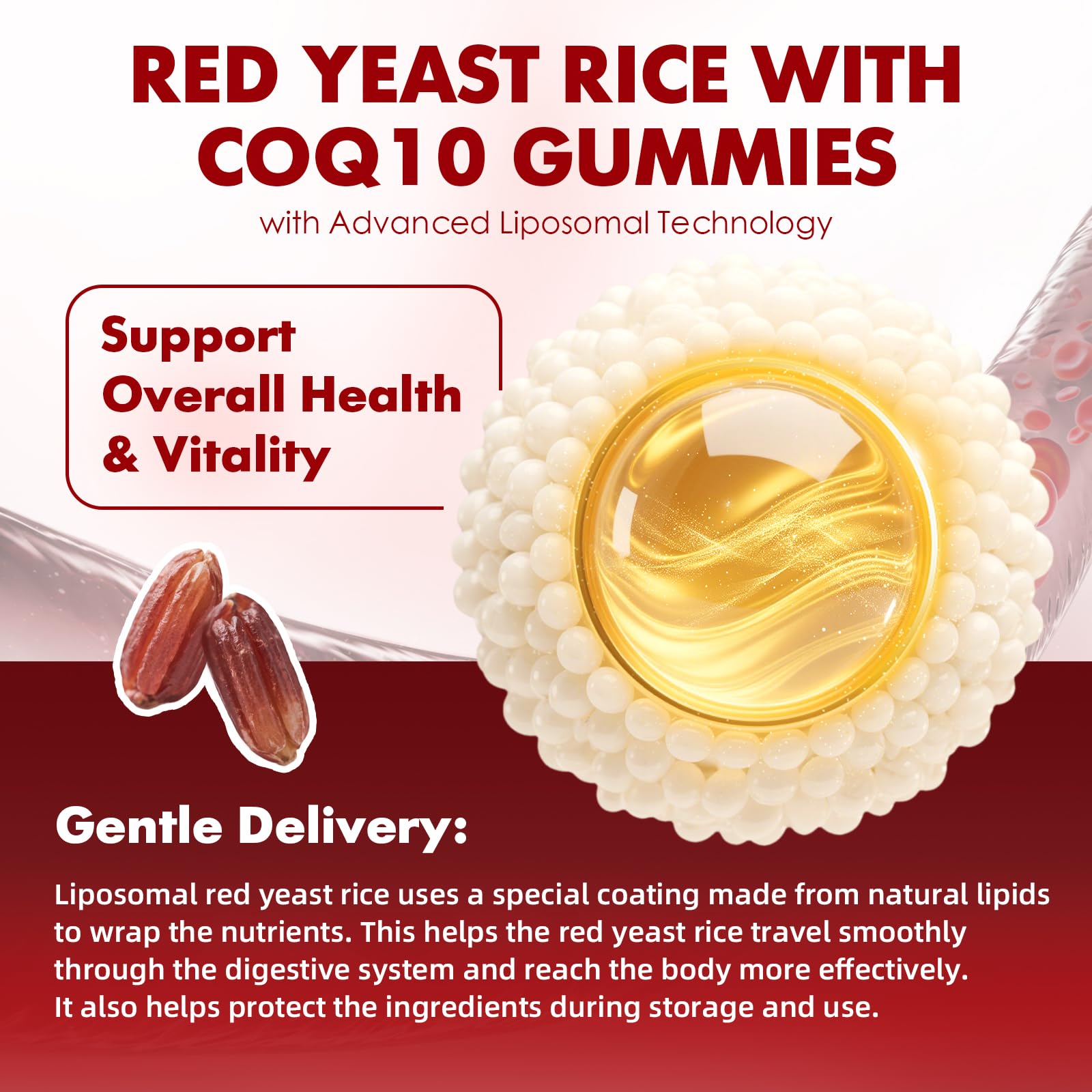 60 count red yeast rice gummies