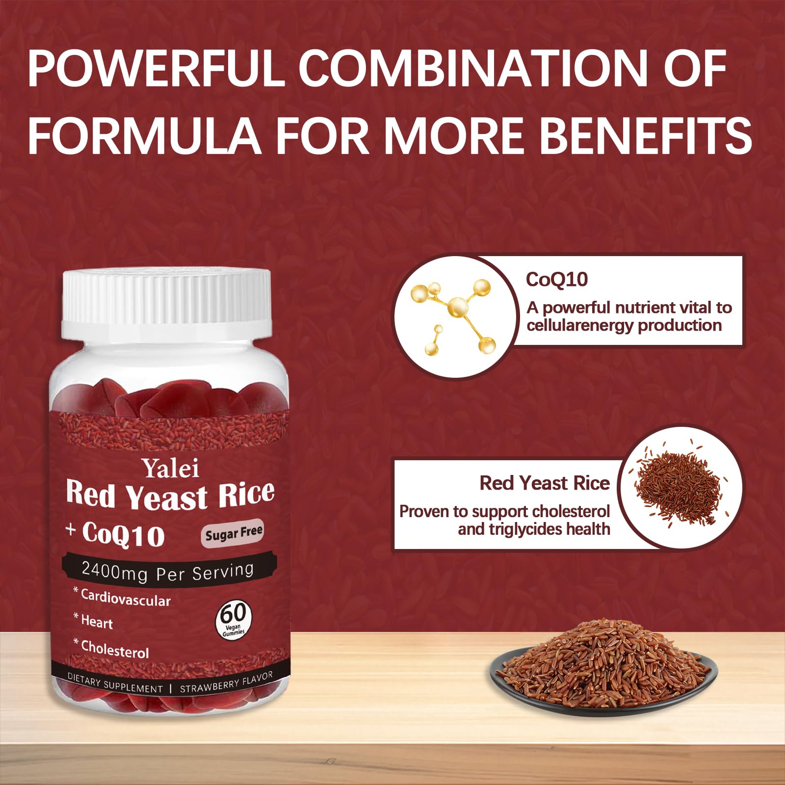 60 count red yeast rice