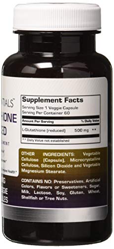 60 count Reduced Glutathione for daily wellness