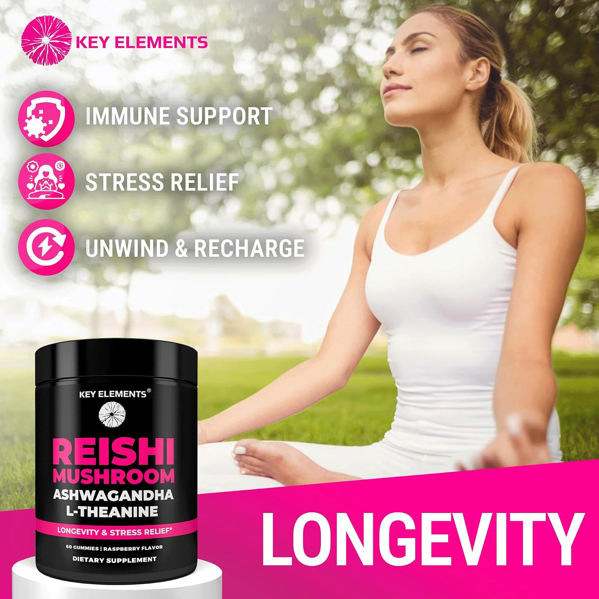 60 count reishi mushroom chewables