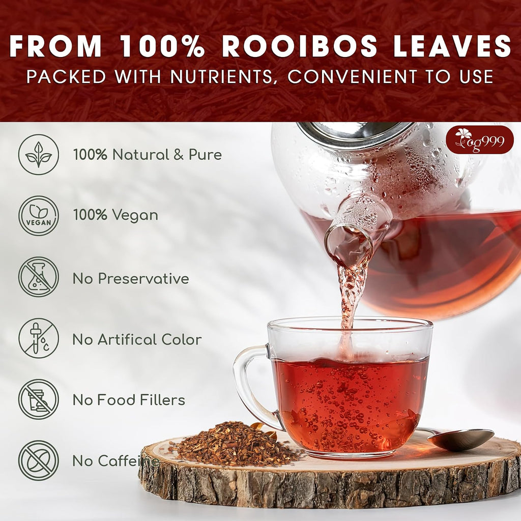 60 count rooibos tea for wellness