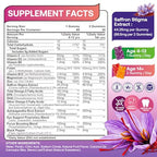 60 count saffron gummies for convenience