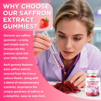 60 count saffron gummies for health