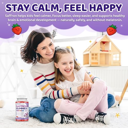 60 count saffron gummy vitamins