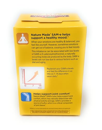 60 count SAM-e tablets for wellness