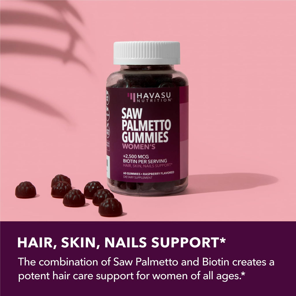 60 count saw palmetto gummies