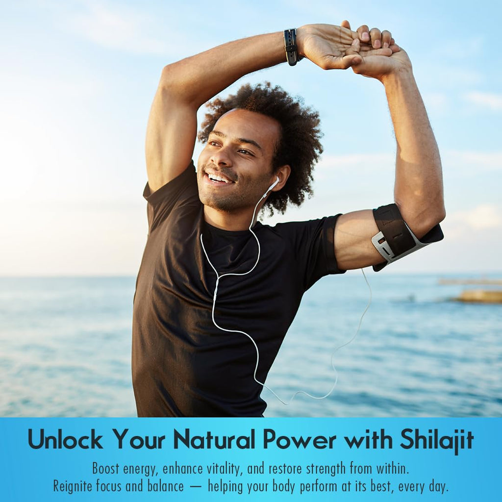 60 count Shilajit capsules for convenience