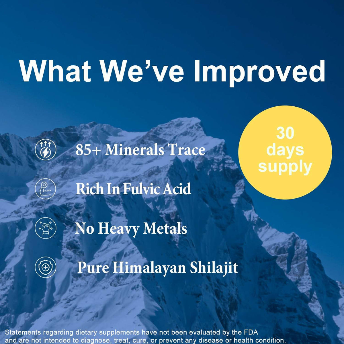 60 count Shilajit gummies for vitality