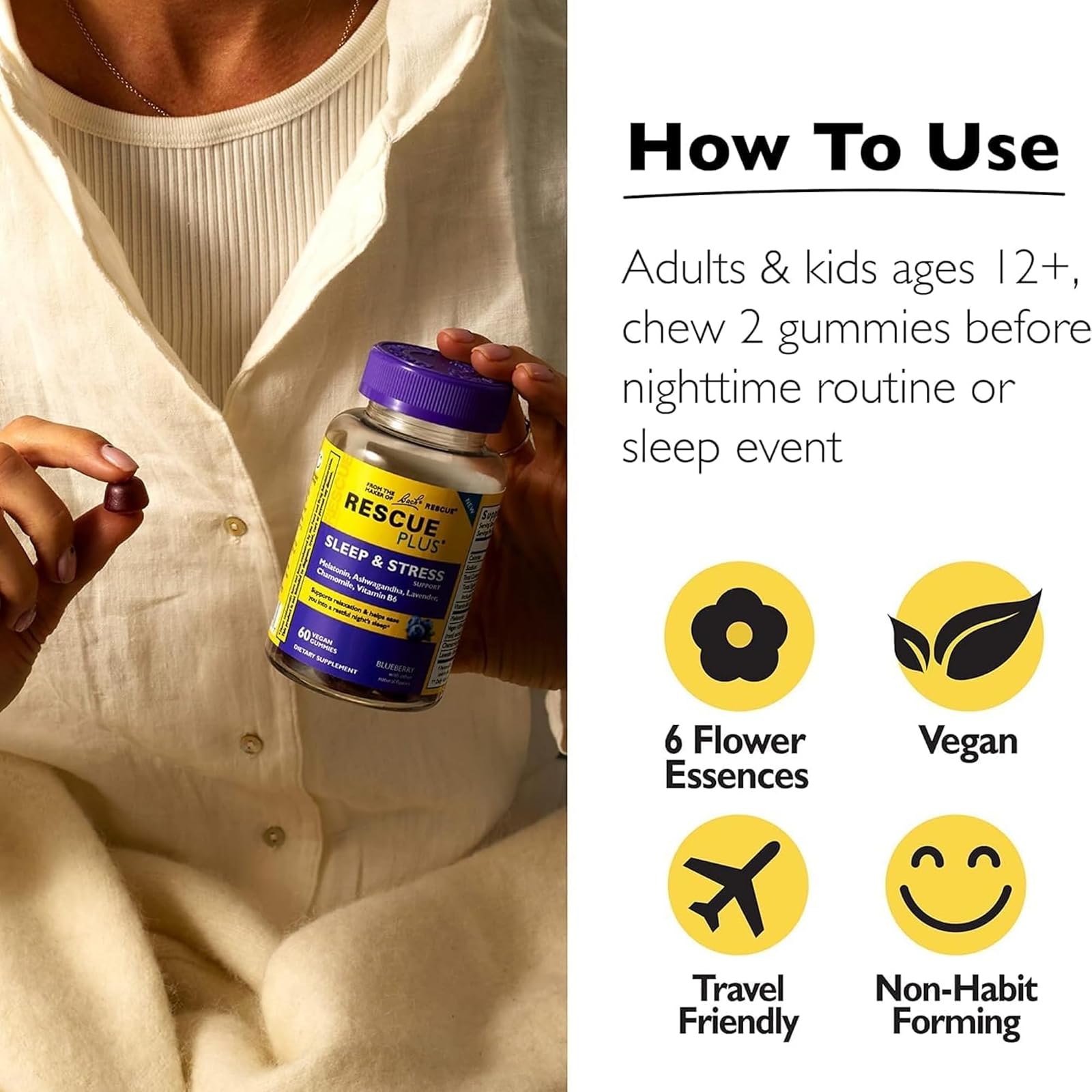 60 count sleep gummies for relaxation