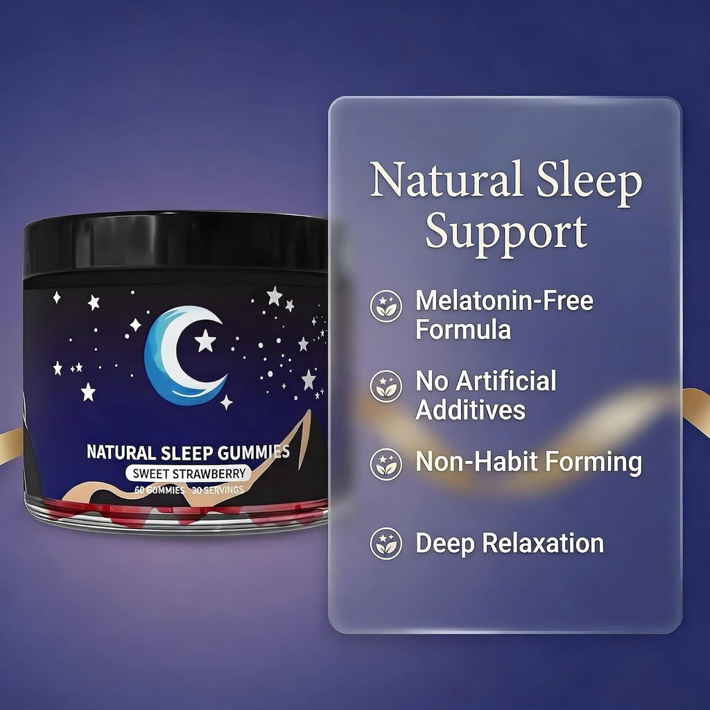 60 count sleep gummies for restful nights