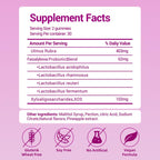 60 count slippery elm probiotic gummies