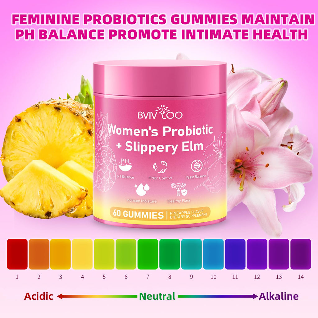 60 count slippery elm probiotic gummies