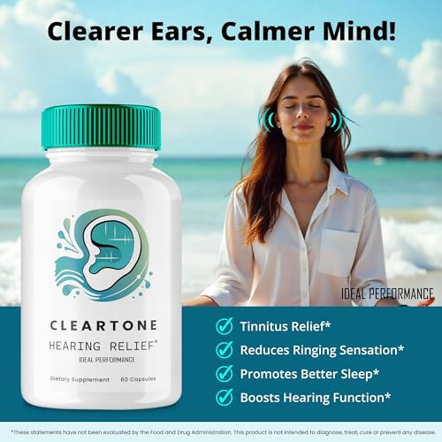 60 count tinnitus relief capsules