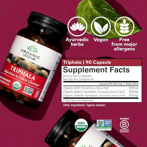 60 count triphala capsules convenience