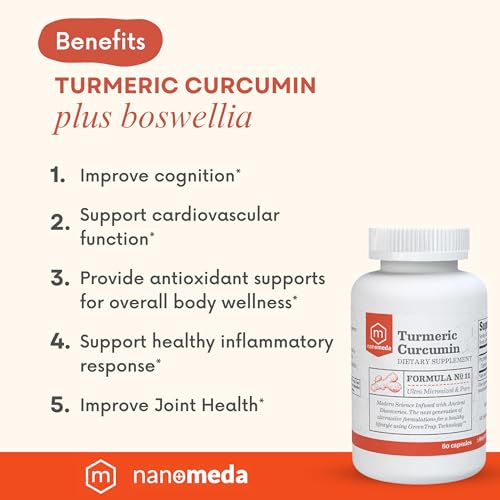 60 count turmeric health supplement
