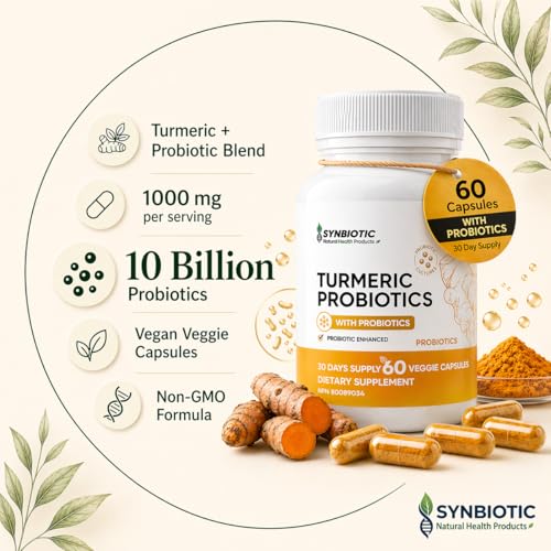 60 count turmeric probiotic formula