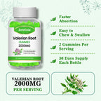 60 count valerian root gummies for restful nights