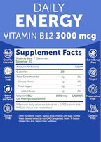60 count vegan B12 gummies