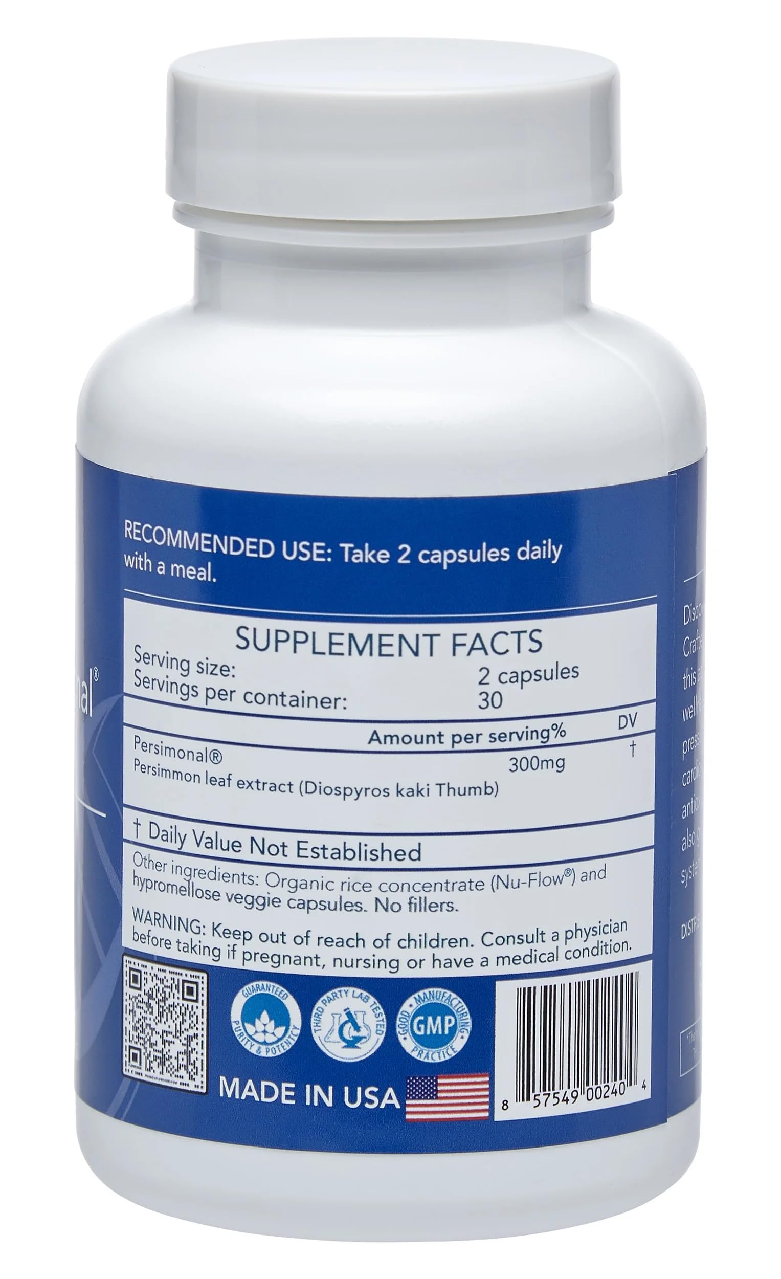 60 count vitamin and mineral capsules
