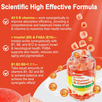 60 count vitamin b complex gummies