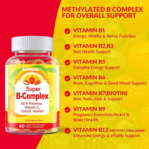 60 count vitamin b complex gummies