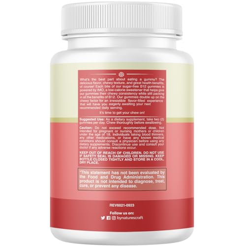 60 count vitamin B12 gummies for convenience