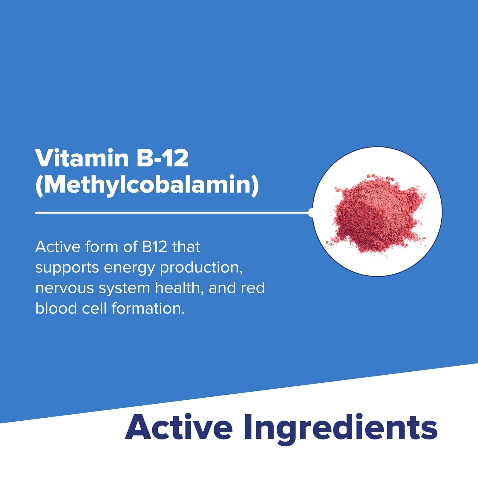 60 count vitamin B12 methylcobalamin