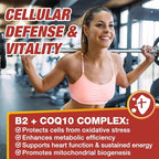 60 count Vitamin B2 gummy bottle