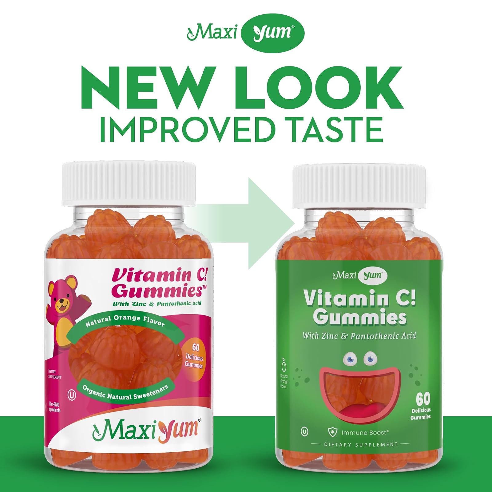 60 count vitamin C gummies for adults