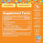 60 count Vitamin C gummies