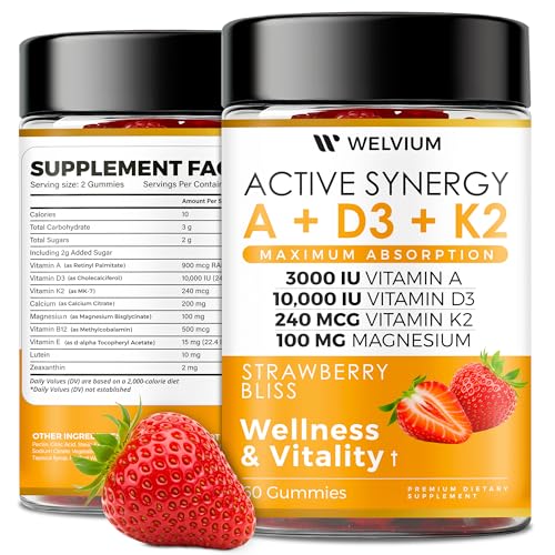 60 count vitamin d3 k2 gummies