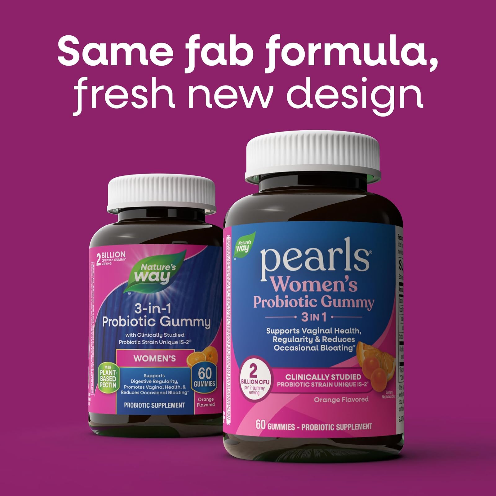 60 count women's probiotic gummies