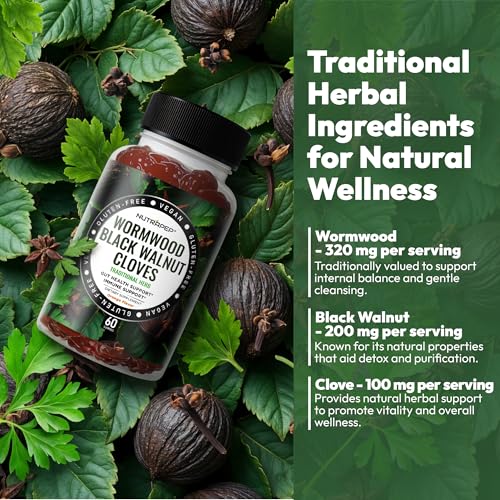 60 count wormwood gummies for immunity