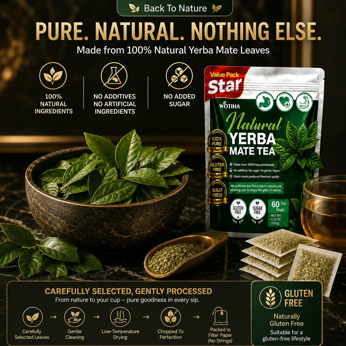 60 count yerba mate bags