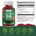 60 count YUM-V's Vitamin B6 gummies