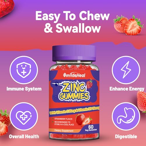 60 count zinc citrate gummies