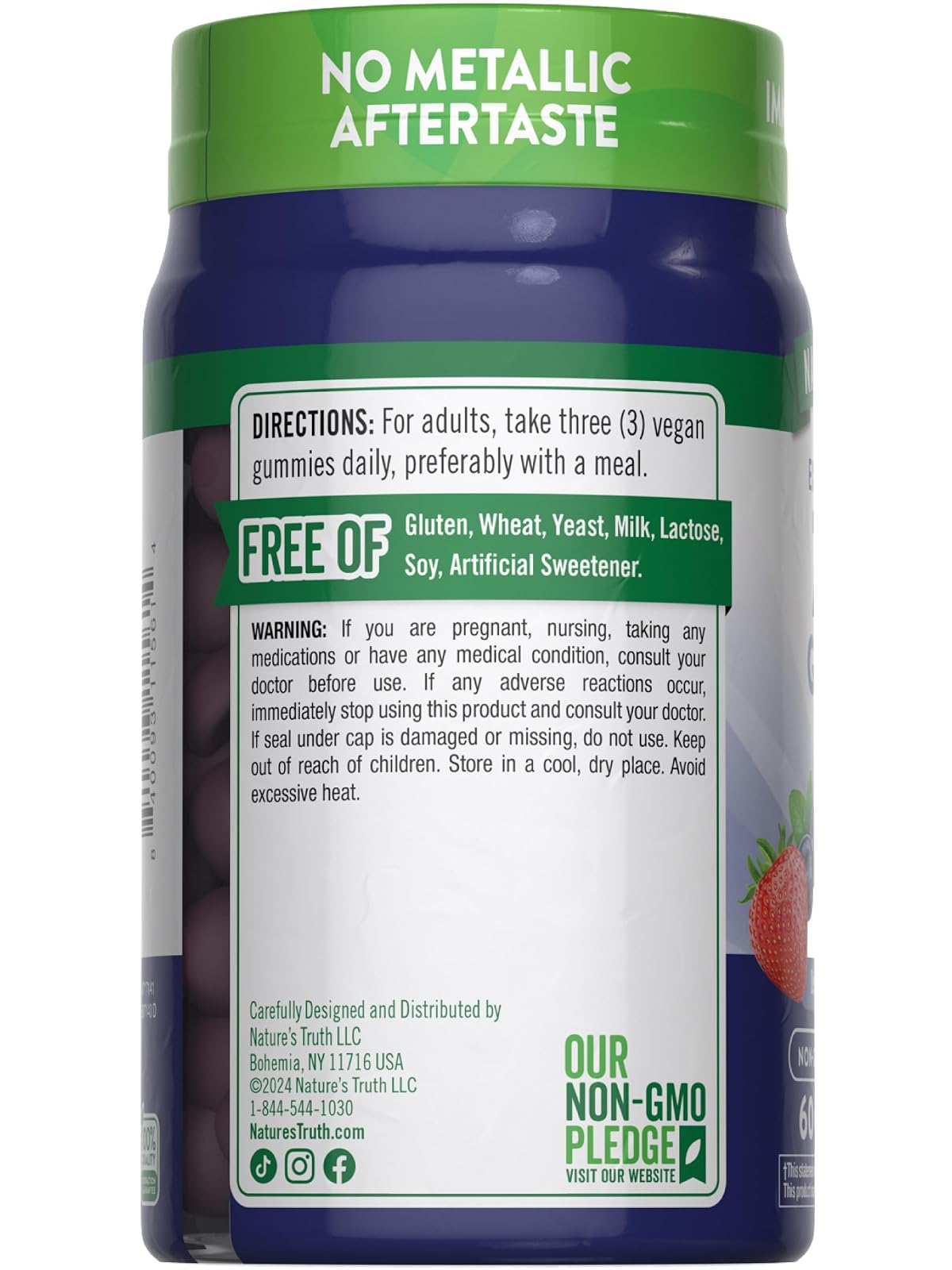 60 count zinc gummies for convenient dosing