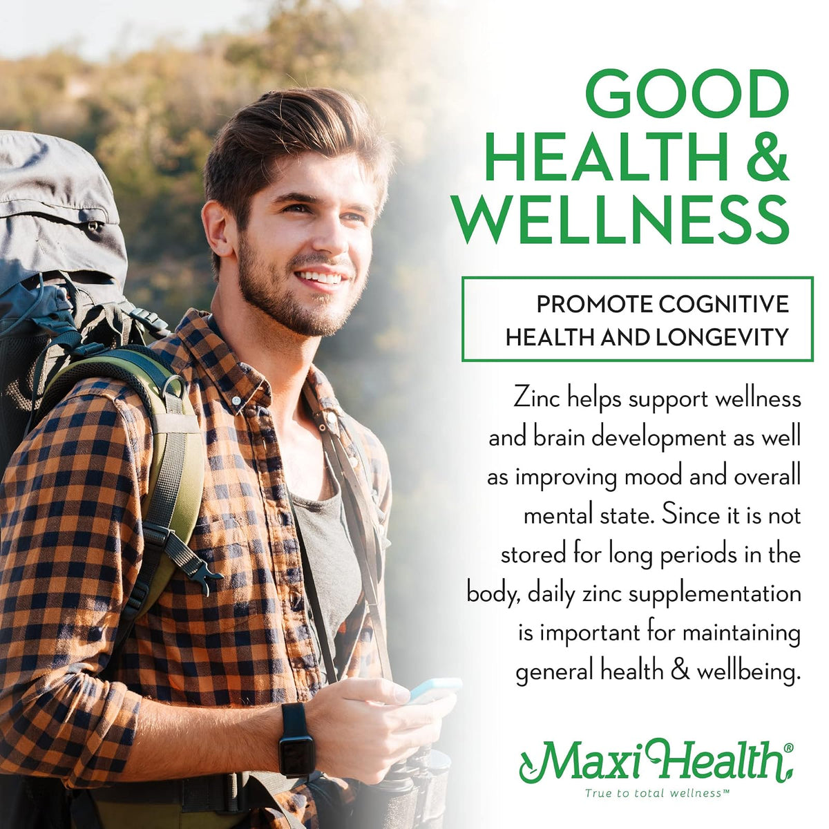 60 count zinc lozenges for daily use