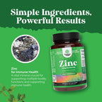 60 count zinc tablets for health