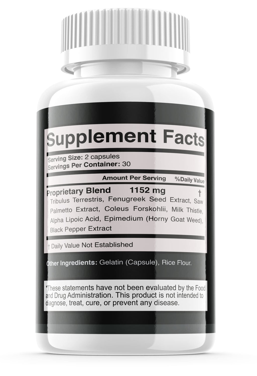60 day supply blended vitamin & mineral supplements