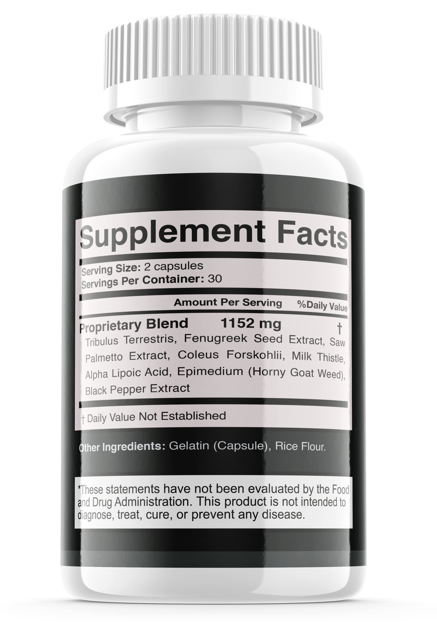 60 day supply blended vitamin & mineral supplements