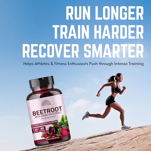 60-day supply of beetroot capsules
