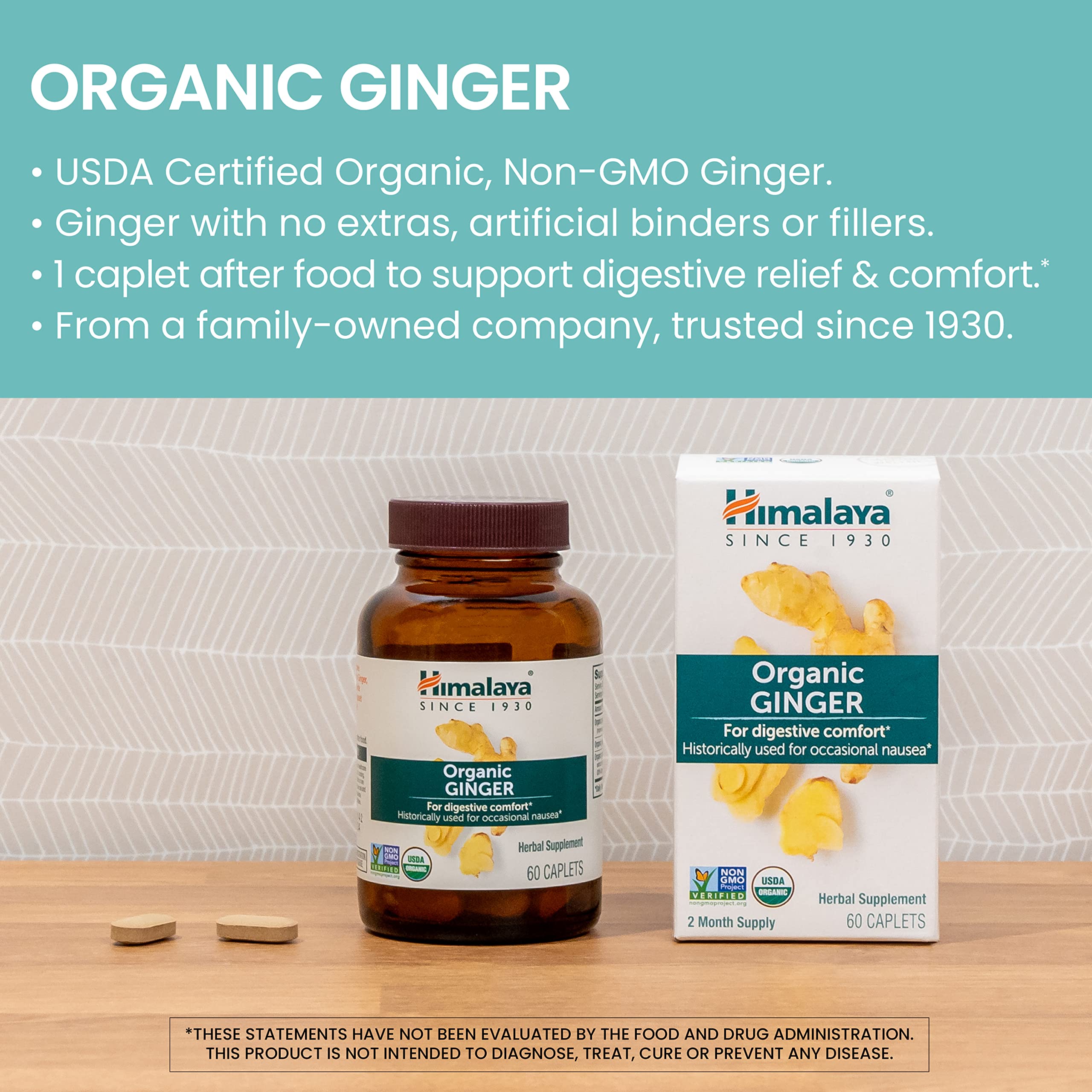 60 day supply of ginger supplements
