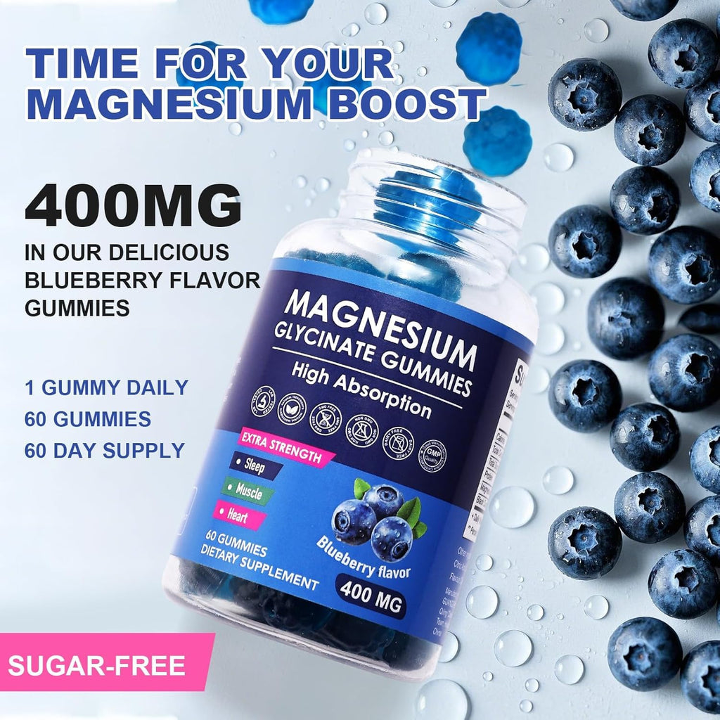 60-day supply of magnesium gummies