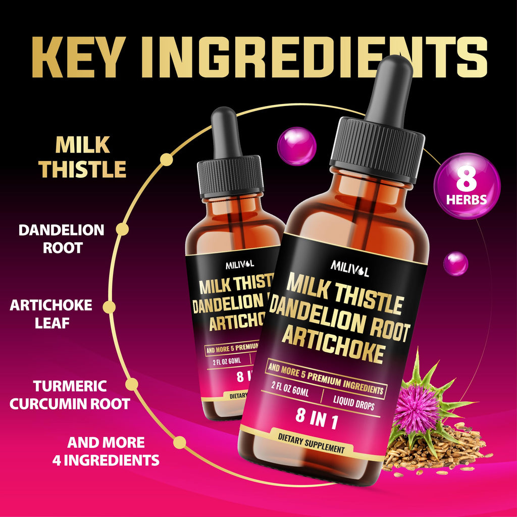 60 day supply of milk thistle extract